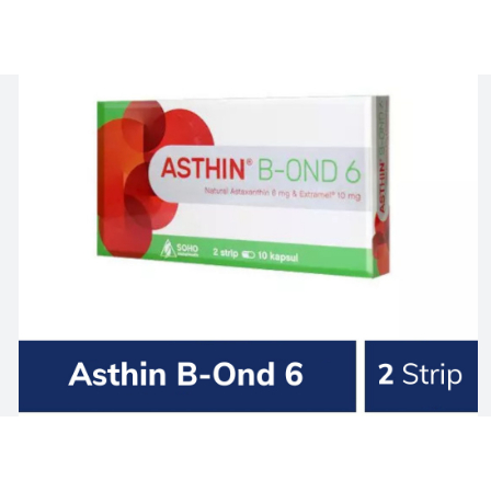 Jual ASTHIN B-OND 6 MG BOX ISI 20 KAPSUL | Shopee Indonesia