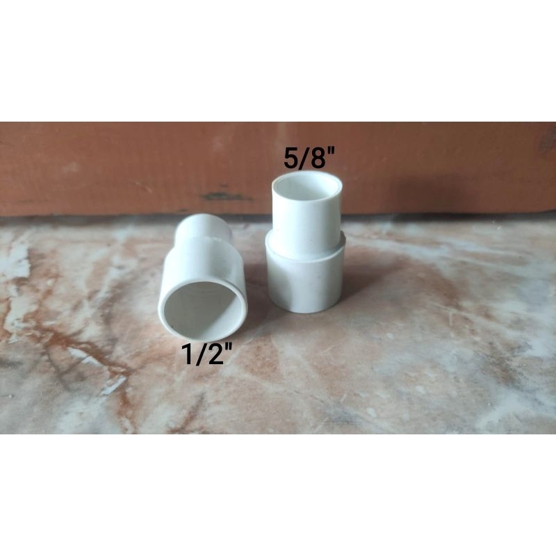 Jual Oversok Reducer 1/2 x 5/8 Socket Sambungan Pipa PVC Oversock Vlok ...