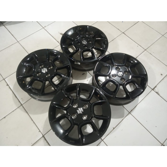 Jual Velg Oem Std Suzuki IGNIS Ring 15 Pcd 4x100 Hitam Karimun Vios ...