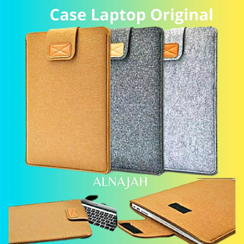 Jual ORIGINAL Cover Case + Pouch Laptop MacBook 11 12 13 14 15 16 Inch ...