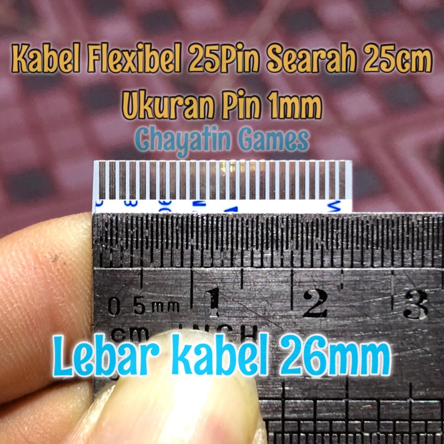 Jual Kabel Flexibel 25 Pin Kasar Model & Panjang Sesuai Varian Ukuran ...
