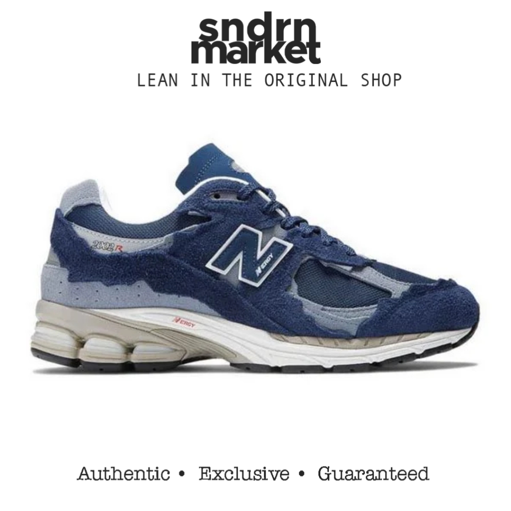 Jual New Balance 2002R Protection Pack Blue ORIGINAL BNIB | Shopee ...
