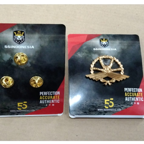 Jual Brevet 55 Indonesia Pin/ Emblem | Shopee Indonesia