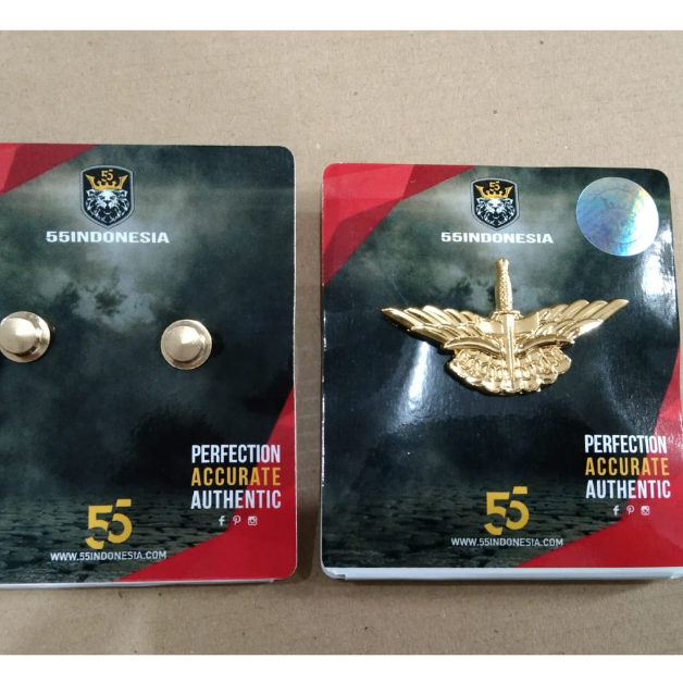 Jual Brevet 55 Indonesia Pin/ Emblem | Shopee Indonesia