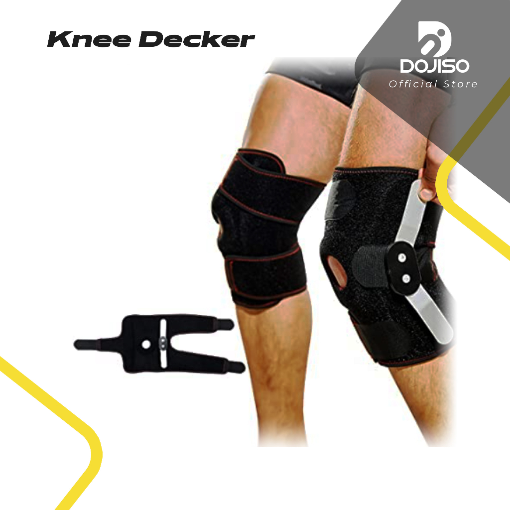 Jual Deker Lutut Premium + Steel Plate Knee Decker Terapi kesehatan ...