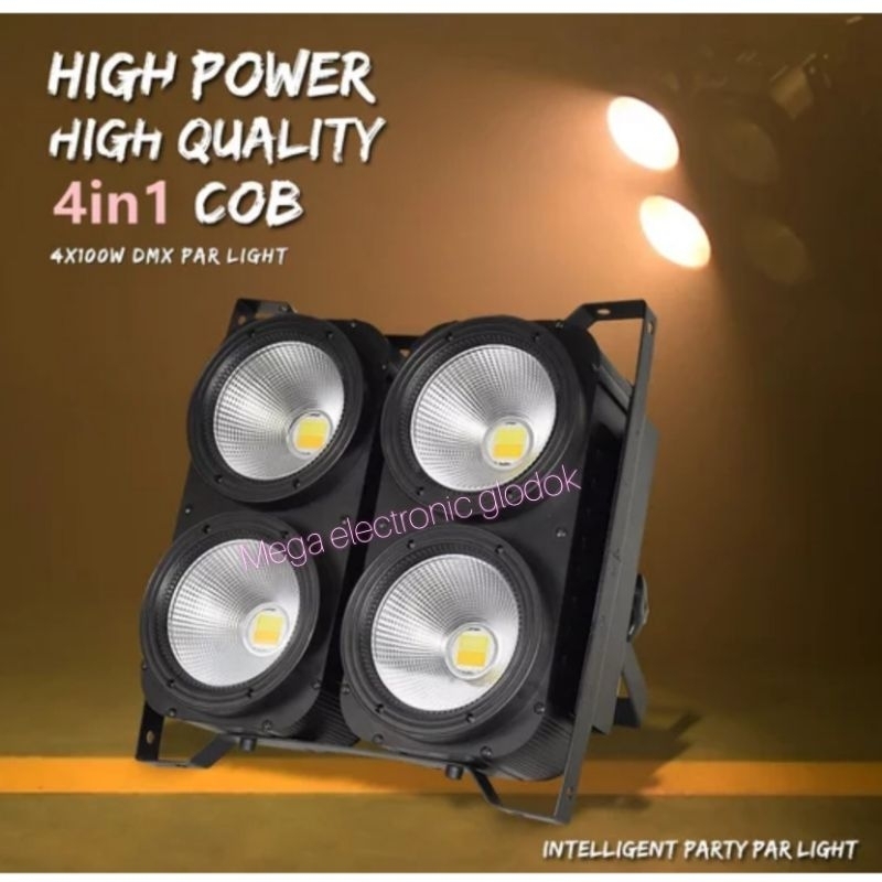 Jual lampu cob minibrute 400watt ( 4 LED x 100Watt ) | Shopee Indonesia