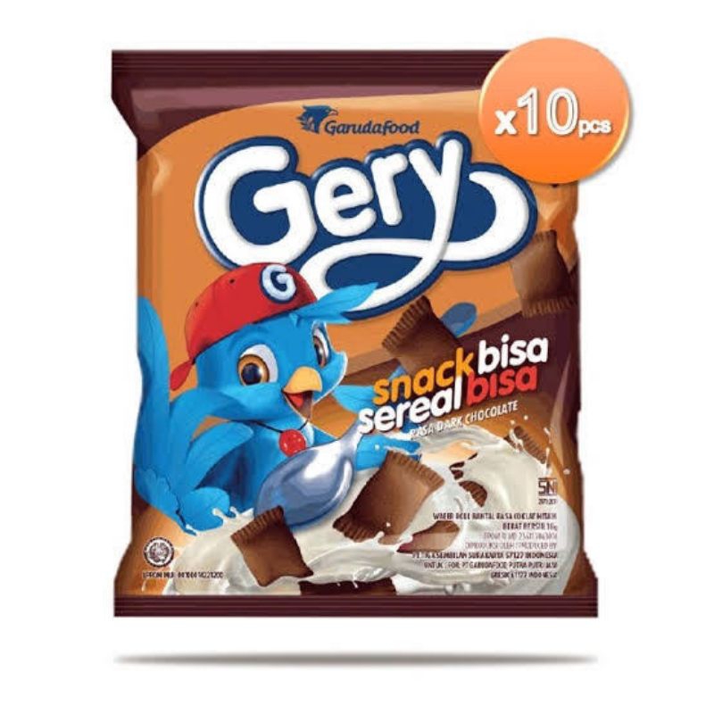 Jual Gery Snack Sereal Coklat 10 x 14.4g | Shopee Indonesia