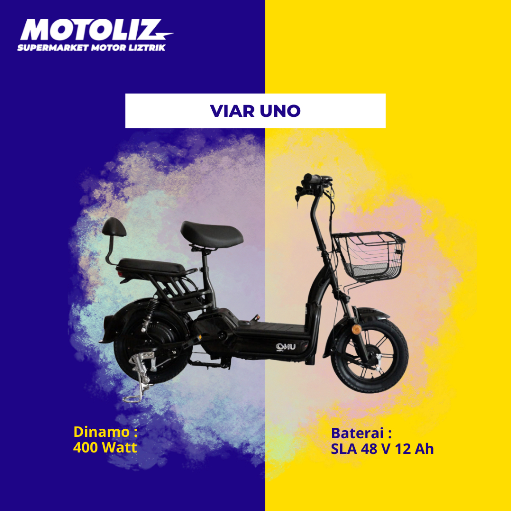 Jual VIAR UNO SEPEDA LISTRIK GEJAYAN JOGJA ELECTRIC BIKE EBIKE E-BIKE ...