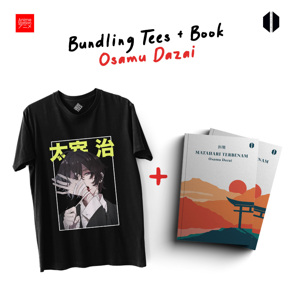 Jual Bundling Kaos & Buku Osamu Dazai | Shopee Indonesia
