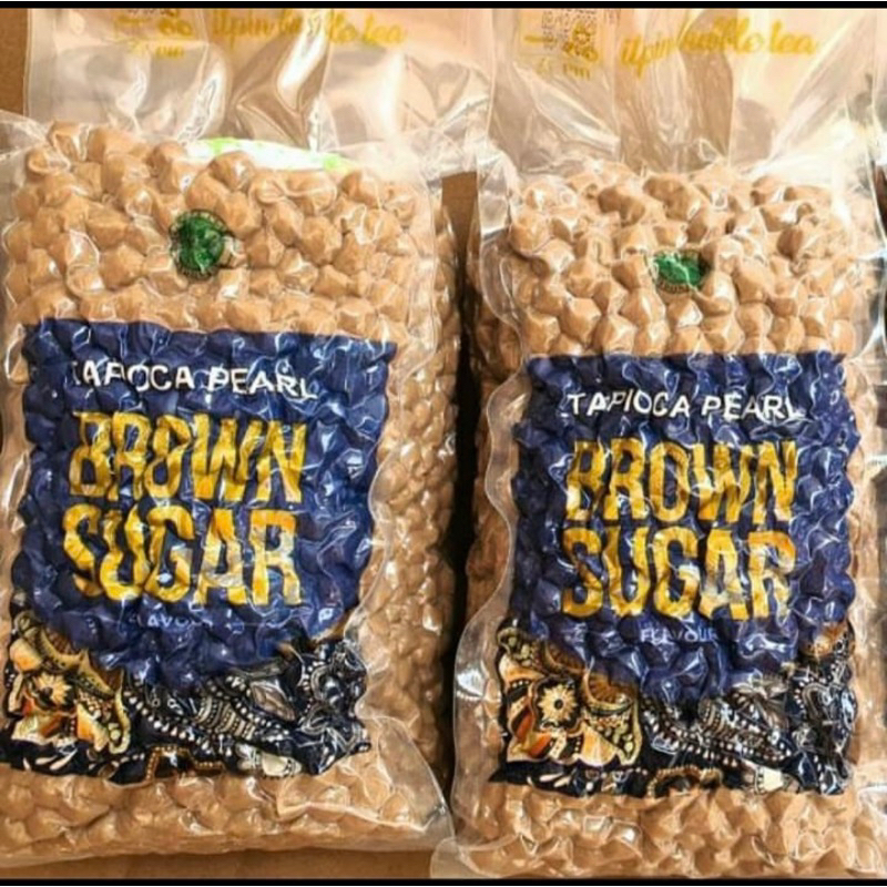 Jual bubble itpin brownsugar 1 kg / boba itpin brown sugar 1 kg ...