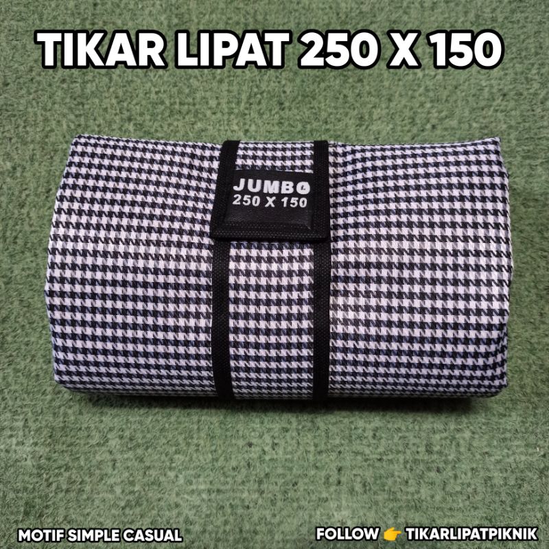 Jual Tikar Lipat Piknik Jumbo / Tikar piknik / Tiker Lipet / Karpet ...