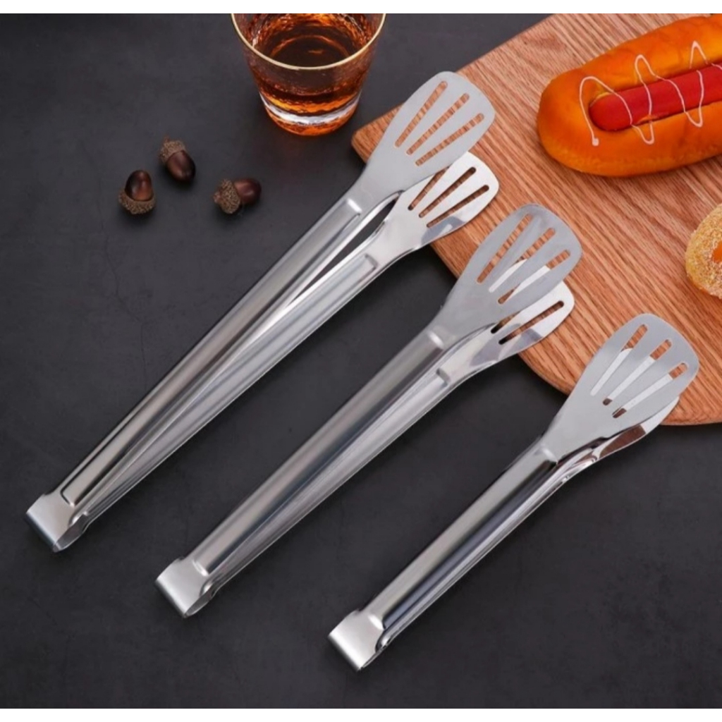 Jual Jepitan makanan / capitan kue / jepitan roti stainless / Bread ...