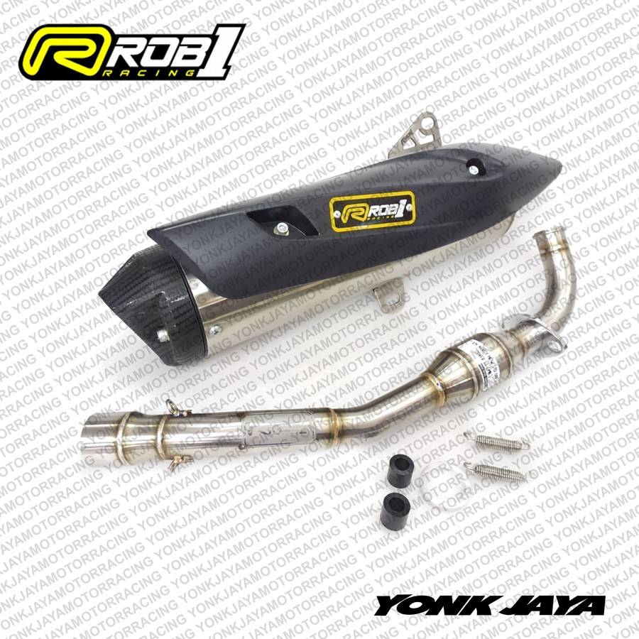 Jual KNALPOT ROB1 NEW NMAX 2020 STD CAP V SS COVER MEGABOOM | Shopee ...