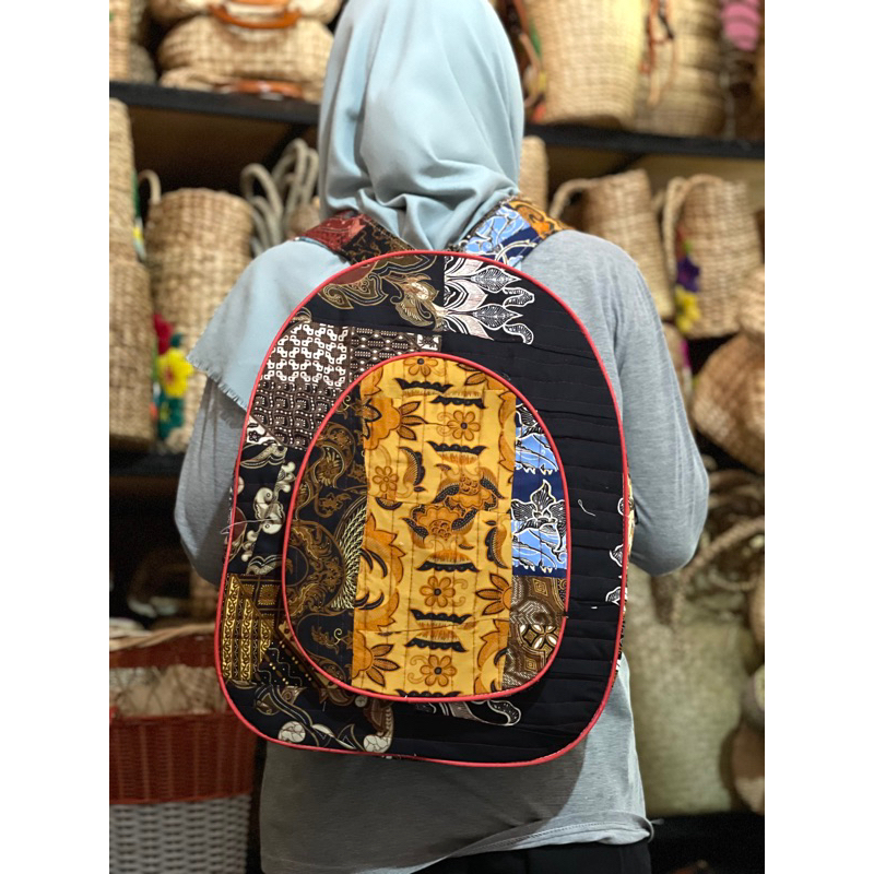 Jual Tas batik perca/tas oleh2 khas Jogja | Shopee Indonesia