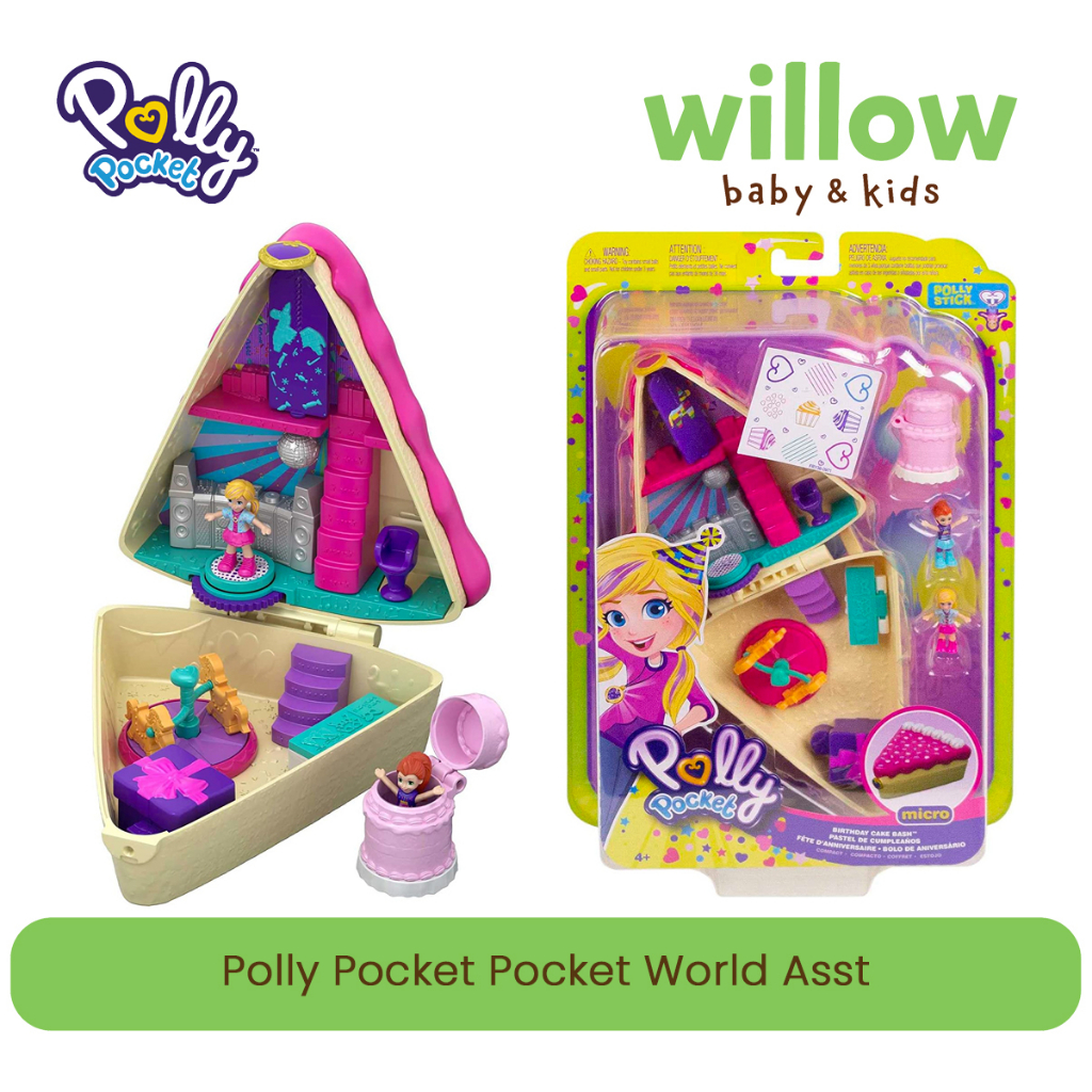 Jual Figure Set - Polly Pocket Pocket World Asst | Shopee Indonesia