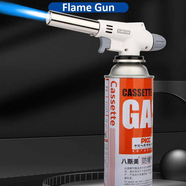 Jual Flame Gun Gas Torch Kepala Las BBQ Blow Pemantik Otomatis Portable | Shopee Indonesia