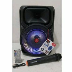 Jual Asatron Speaker bluetooth portable HELIOS 8inch mic wireless ...