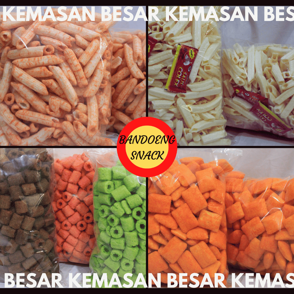Jual CEMILAN SNACK KILOAN MAKANAN RINGAN 250 GRAM KEMASAN BESAR ...