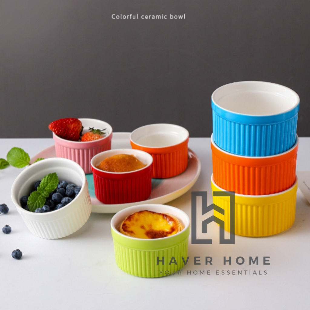 Jual RAMEKIN Mangkok Cupcake Baking Oven Cup Ramequin Bowl Keramik Kecil | Shopee Indonesia