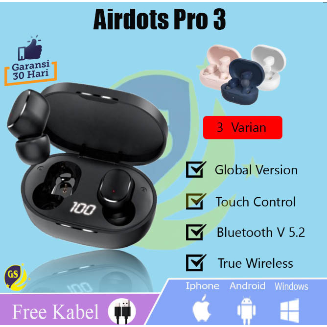 Jual Galaxysacc - REDM1 Xiaomi Redmi Airdots Pro 3 Model Touch TWS / Airdot Buds 3 Lite True ...