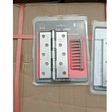 Jual Engsel Cavanni 5" Stainless Tebal 3 mm / Engsel Pintu 5 Inch ...