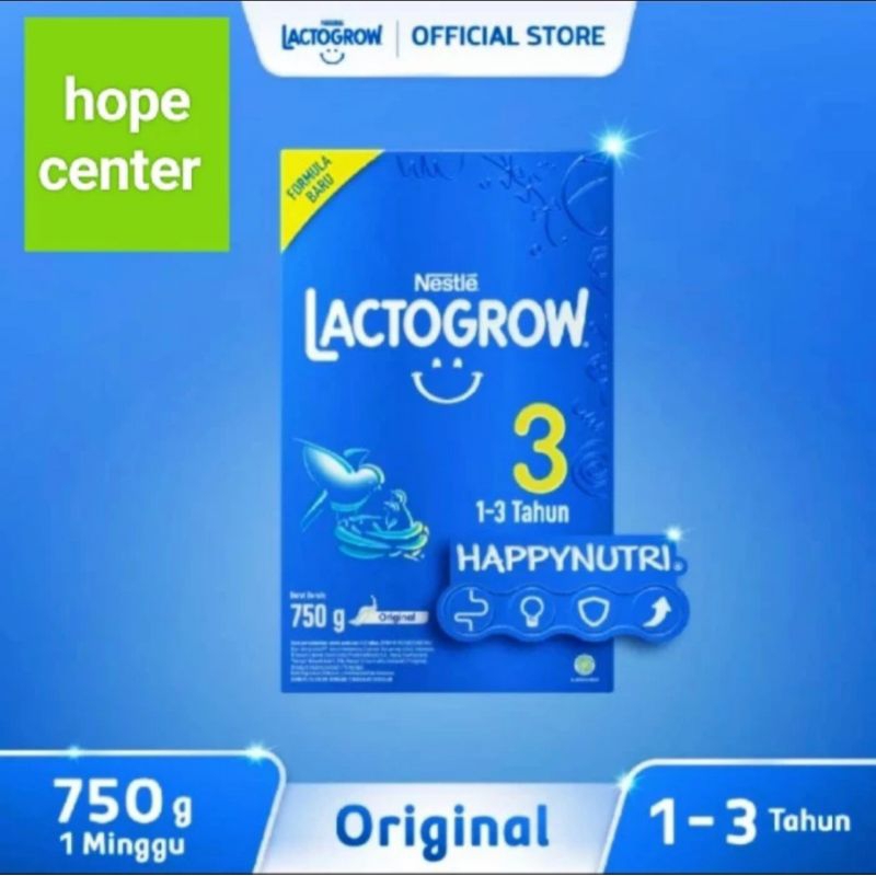 Jual Lactogrow 3 original 735 gram Ed 31 jul-des2025/ Lactogrow3 plain ...