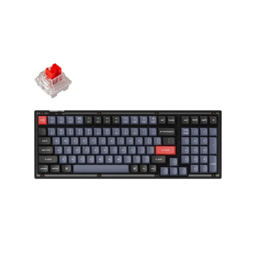 Jual Keychron V5 QMK Custom Fully Assembled Knob - Frosted Black ...