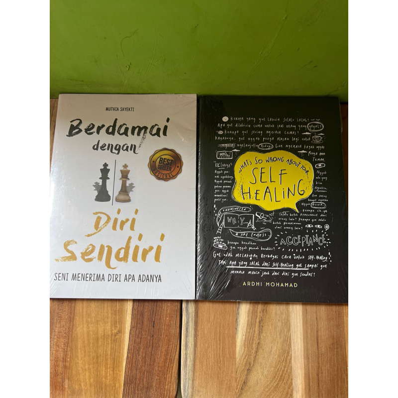Jual PAKET 2 BUKU BERDAMAI DIRI SENDIRI - SELF HEALING | Shopee Indonesia