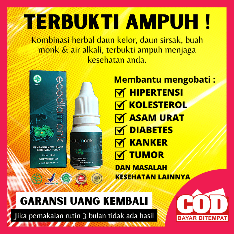 Jual Obat Herbal Jamu Tetes Kesehatan Kolesterol Asam Urat Diabetes ...