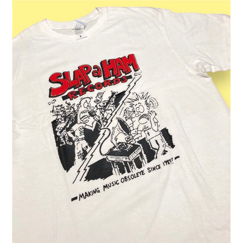 Jual TSHIRT / BAJU SLAP A HAM RECORD KAOS BAND POWERVILANCE BAJU BAND ...