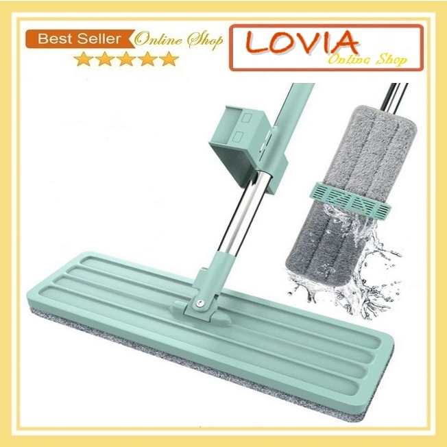 Jual Ultra Mop Alat Pel Lantai Microfiber Flat Tarik Peras | Shopee ...