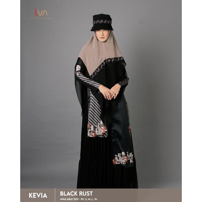Jual Kevia Black rust Lva Syari | Shopee Indonesia