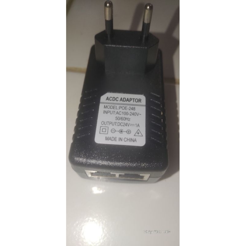 Jual Adaptor 12 Volt 2 Ampere DC 5,5 dan ADAPTOR PoE Router, Home ...