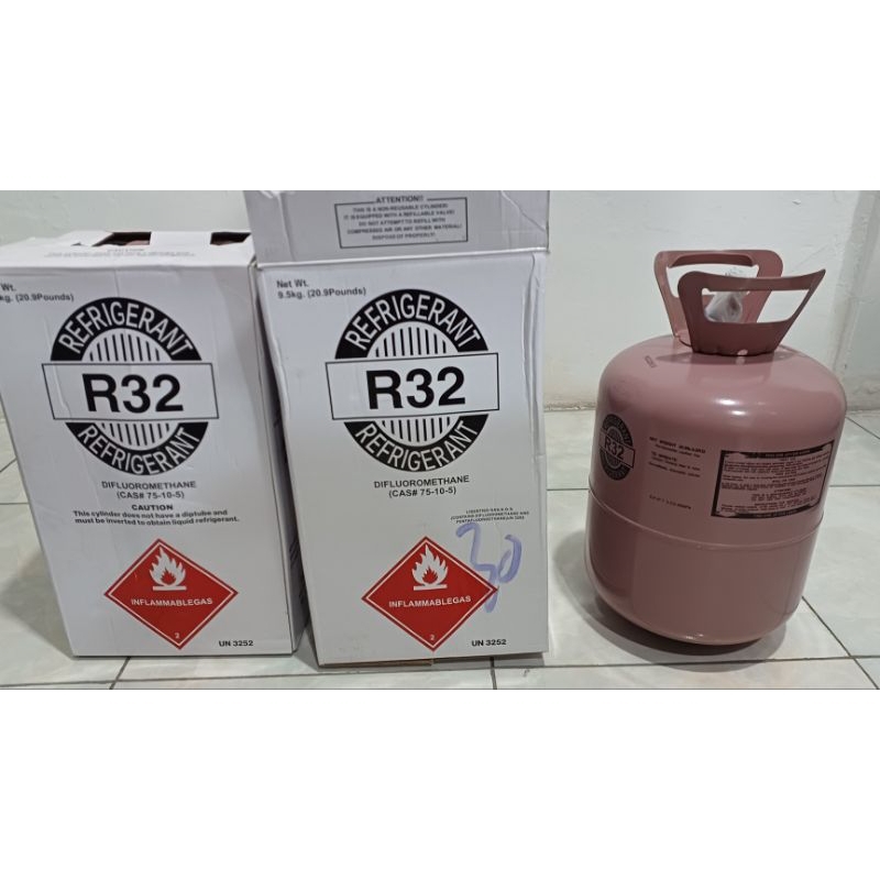 Jual refrigerant r 32 (9.5 kg) / pendingin r32 / tabung r 32 / obat pendingin r32 | Shopee Indonesia