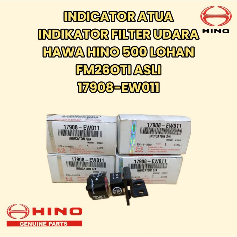 Jual INDICATOR ATAU INDIKATOR 17908-EW011 FILTER UDARA HAWA HINO 500 ...