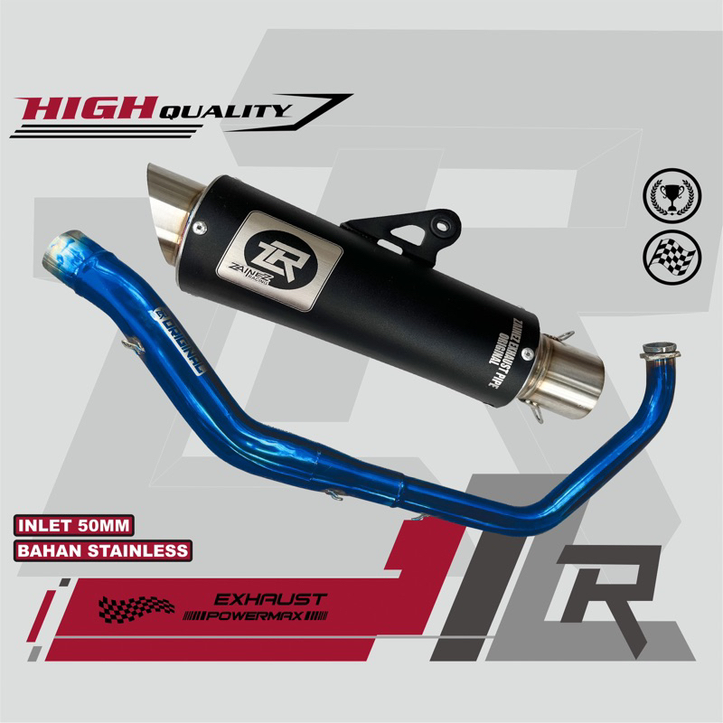 Jual Zainez Racing Knalpot Kompetisi Pro R15 V2/V3/V4 Vixion R GSX 150 ...