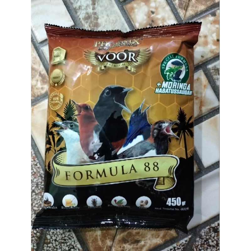 Jual Voer Burung Formula 88 Kacer jalan murai | Shopee Indonesia