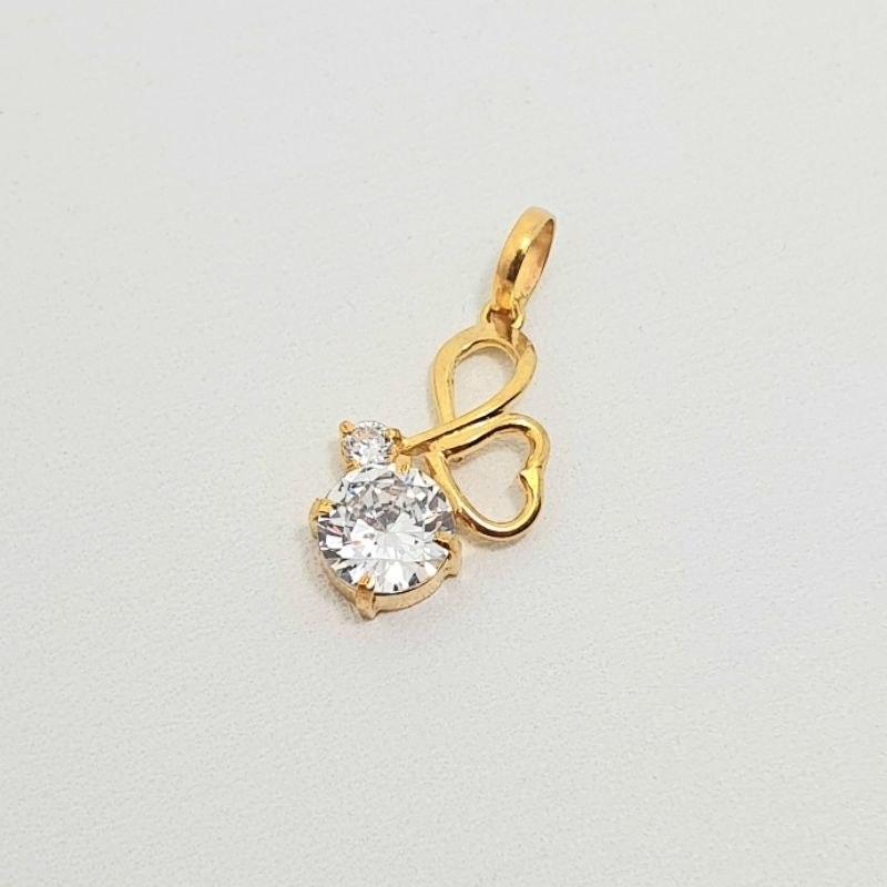 Jual Liontin Emas Muda Mata Putih Love 1,5 Gram | Shopee Indonesia