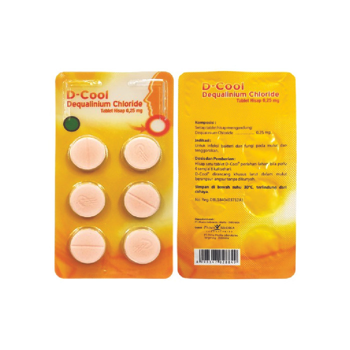 Jual D-Cool Tablet Hisap Radang Tenggorokan | Shopee Indonesia
