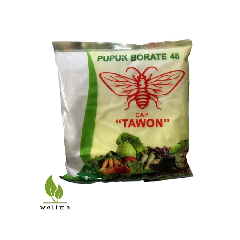 Jual BORATE 48 pupuk boron cap tawon netto 1kg | Shopee Indonesia