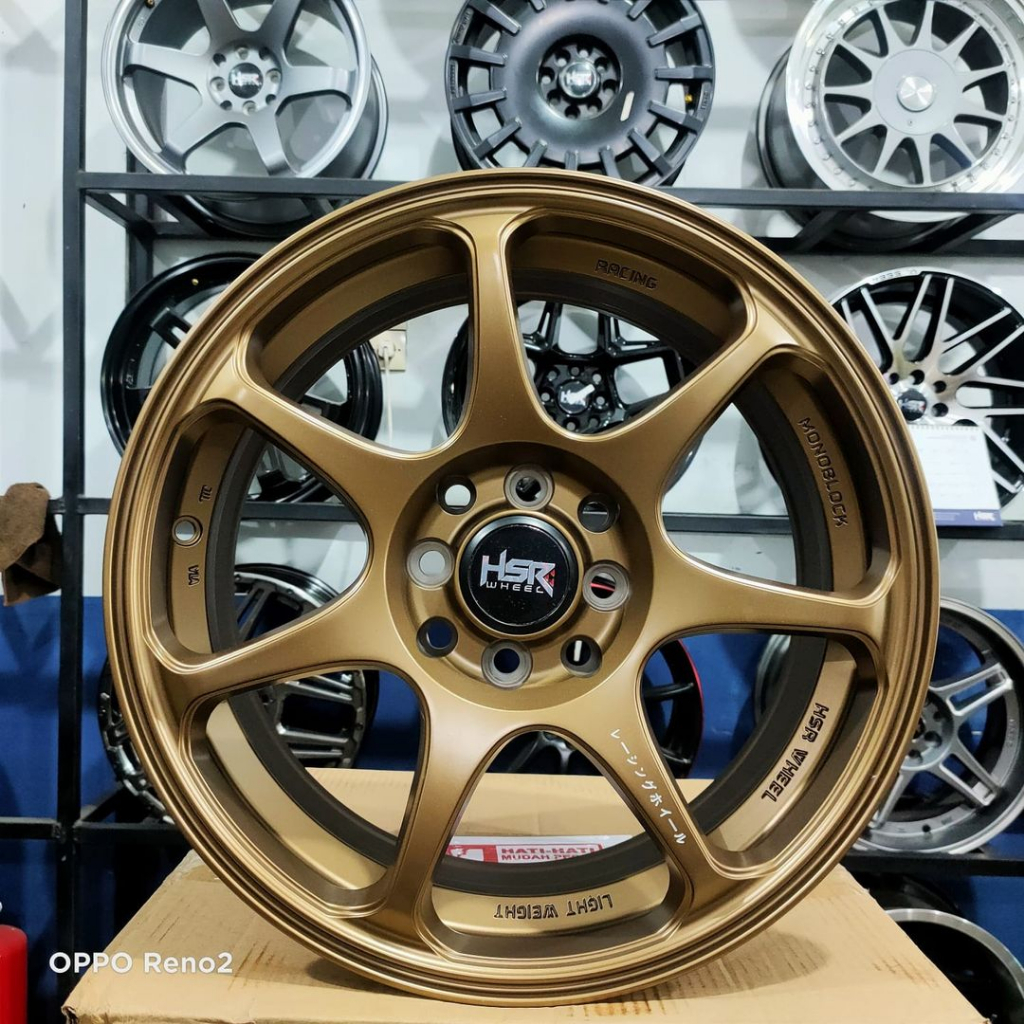 Jual Velg Mobil Ring 16 HSR SEBUNSUTA untuk Raize, Rocky, Swift, Genio, Calya, Agya, Freed, Jazz ...
