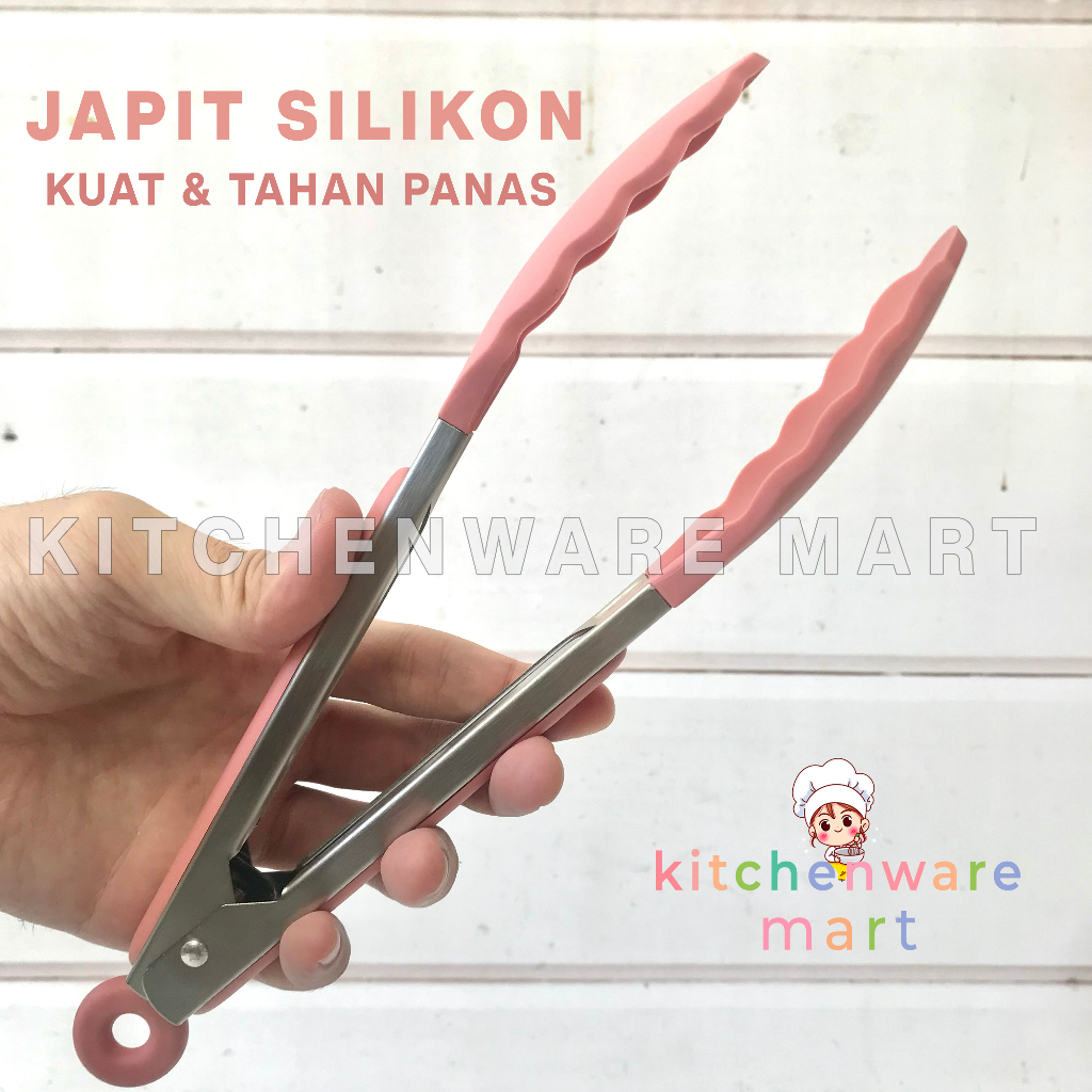 Jual Japit Silikon Prmium Kuat Tahan Panas Jepit Makanan/Japit Silikon ...