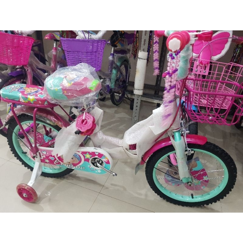 Jual Sepeda Lipat 16 inch ERMINIO ( PINK ) | Shopee Indonesia