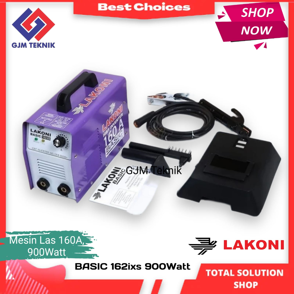 Jual mesin las lakoni basic 160A 900watt - mesin las MMA lakoni - murah ...