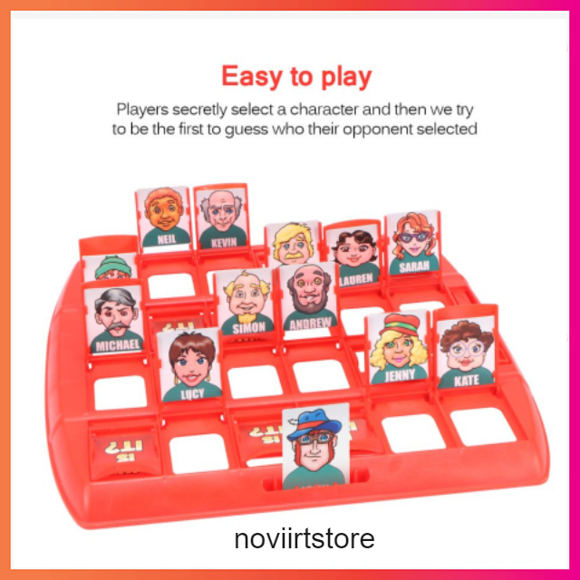 Jual MAINAN ANAK TEBAK TEBAKAN KARTU NAMA ORANG Board Game WHO IS IT ... Jual MAINAN ANAK TEBAK TEBAKAN KARTU NAMA ORANG Board Game WHO IS IT ...