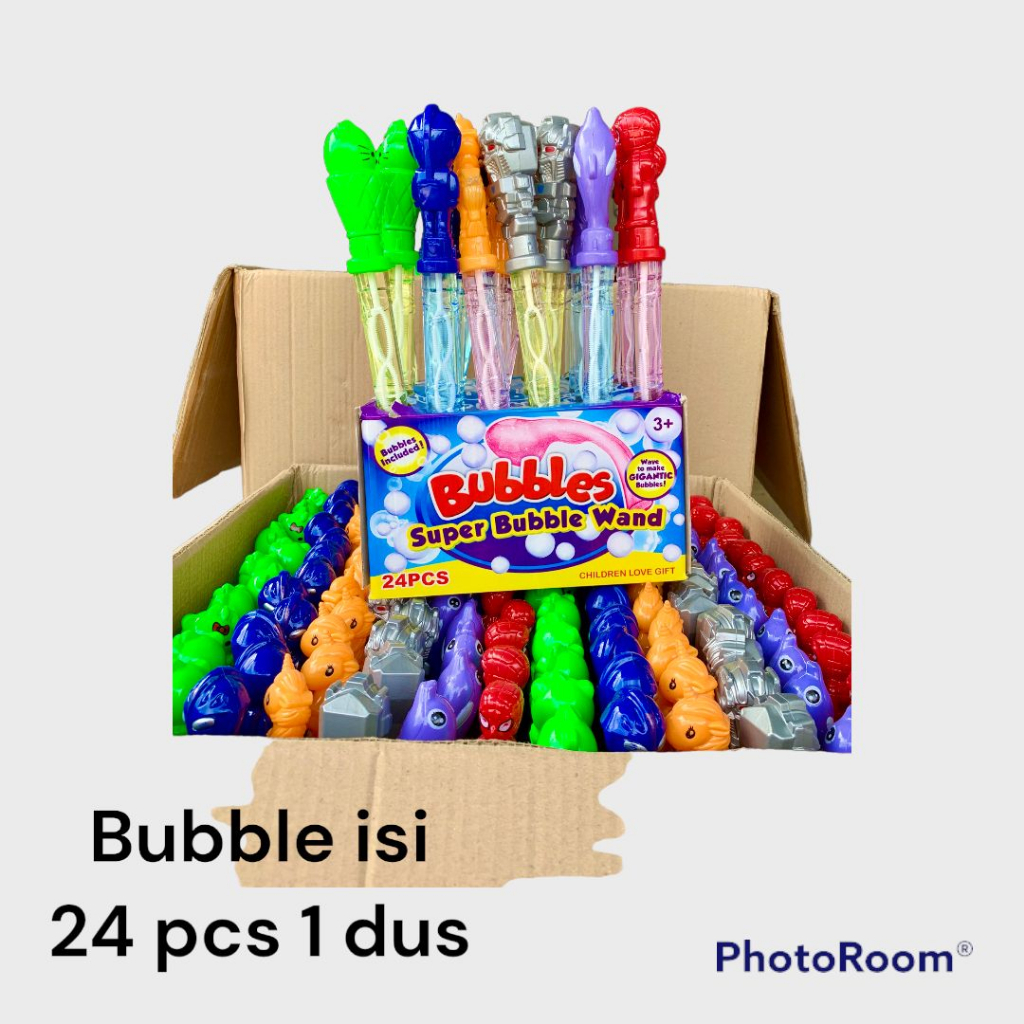 Jual (1pcs) Mainan Buble/Stik Buble/Gelembung stik Karakter | Shopee ...