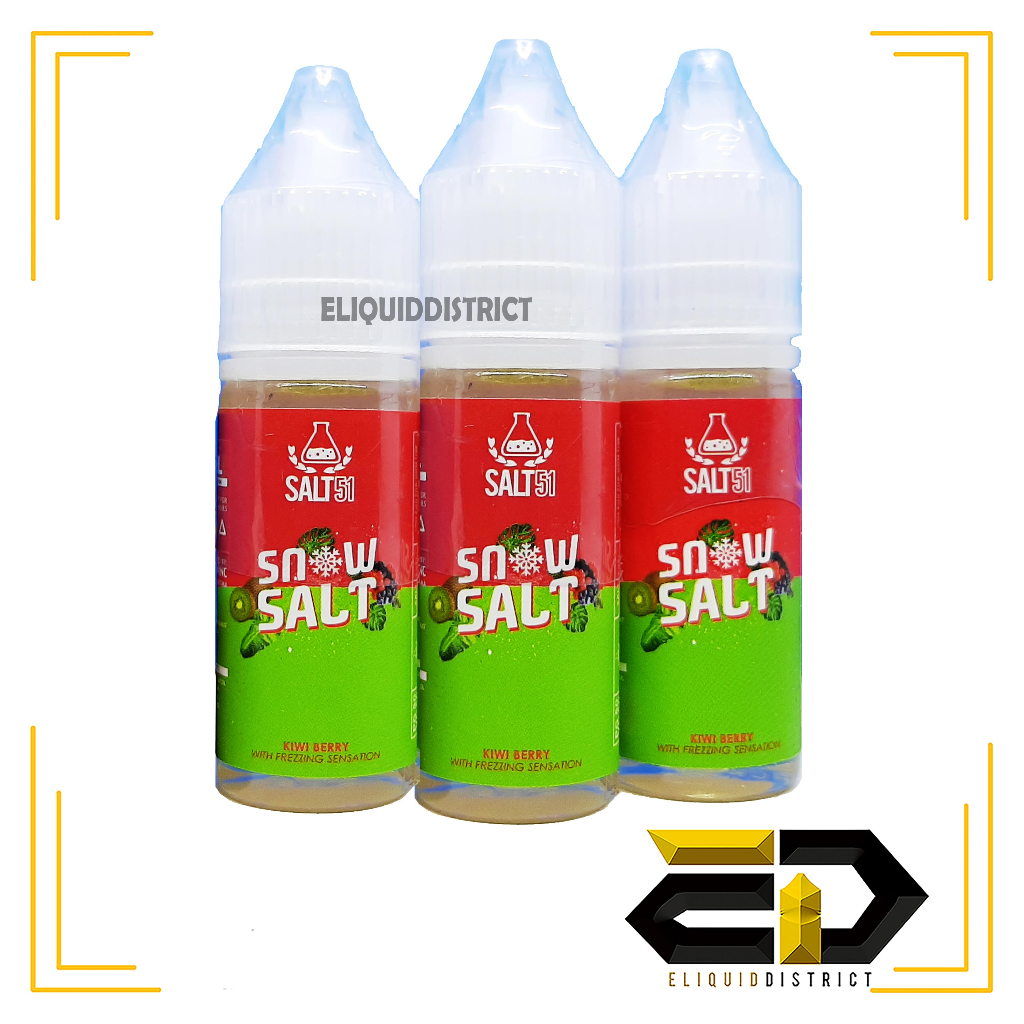 Jual SNOW SALT KIWI BERRY LAB51 SALT51 PREMIUM LIQUID INDONESIA SALTNIC ...