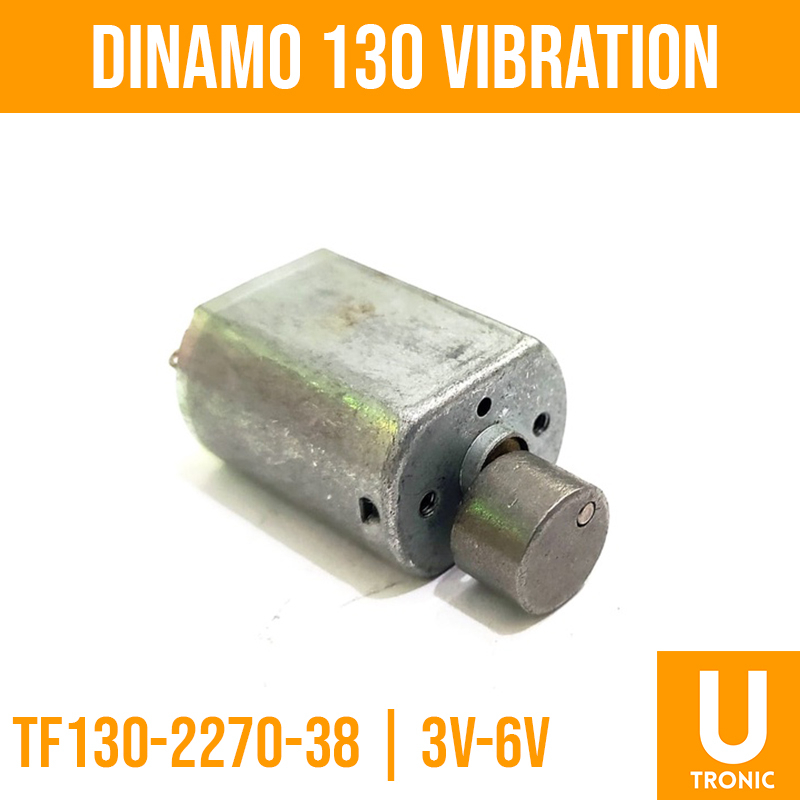 Jual Dinamo Motor DC 130 TF Vibration 1,5V - 6V | Shopee Indonesia