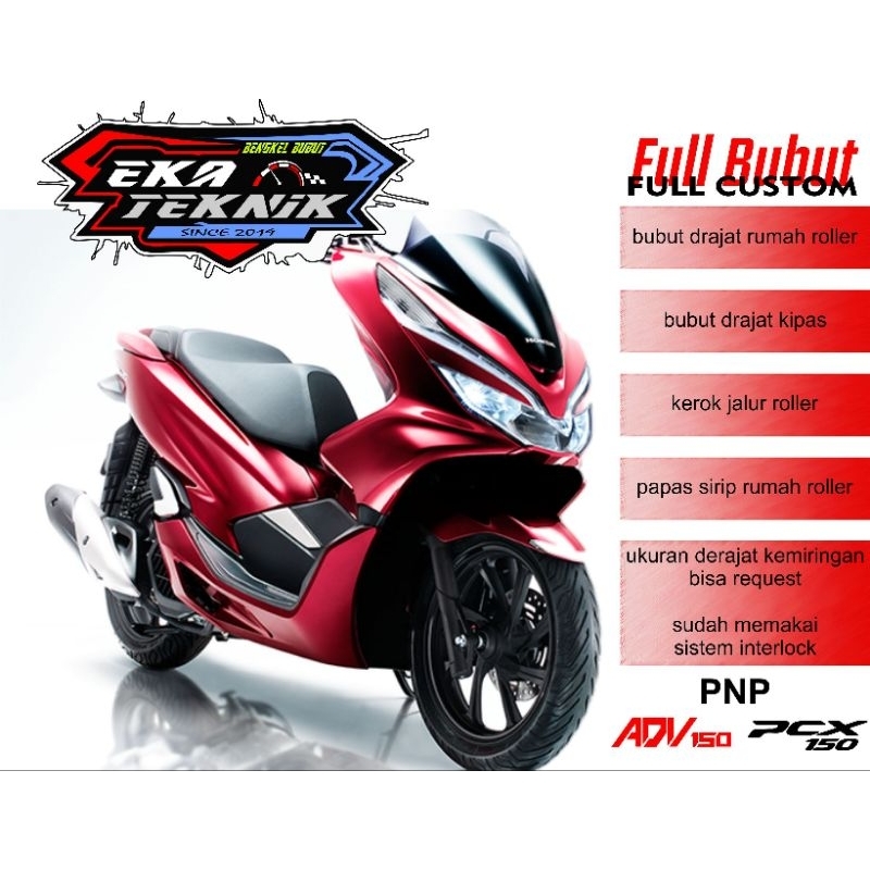 Jual Pulley Rumah Roller bubut racing PCX 150, LOKAL ADV 150 UPGRADE ...