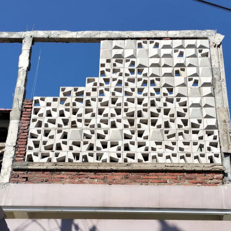 Jual Loster/Roster beton paduan dua varian cantik 20x20 untuk dekorasai ...